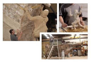 Man Lifting Cow - John Kelly Artist